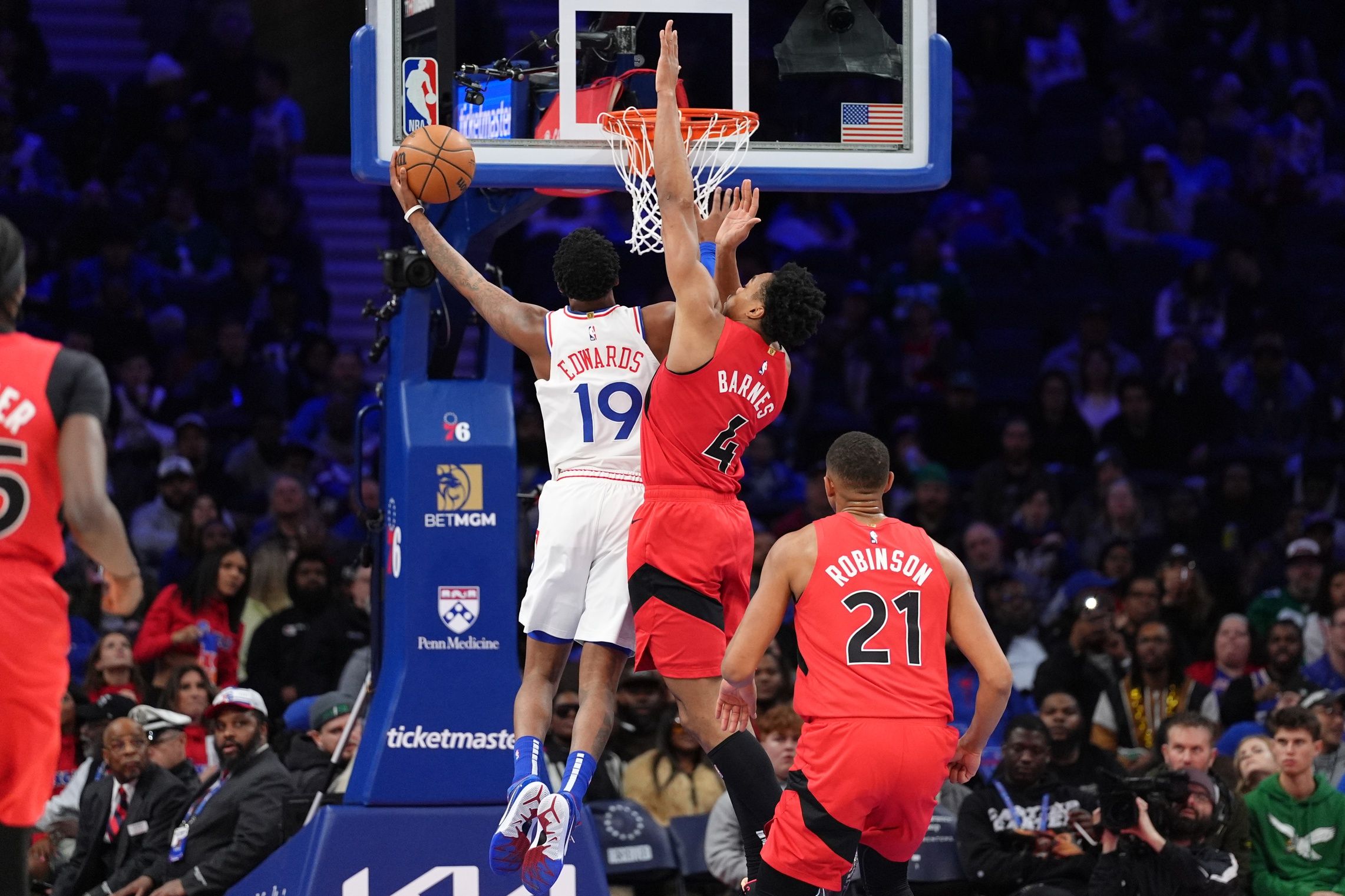 Raptors Drop 76ers to a Season-Worst 13 Games Under .500 with 106-103 ...