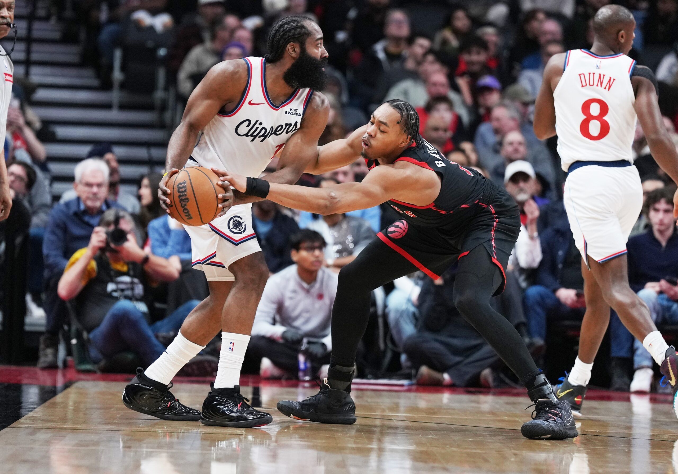 Harden Takes Over Late as Clippers Outlast Raptors in Overtime Thriller ...